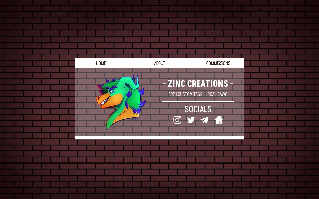 Zinc_Creations_ Carrd